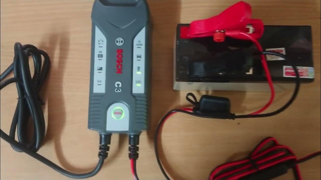 Bosch C3 Battery Charger. - YouTube
