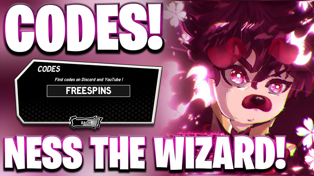 *🔫NESS* NEW ALL WORKING NESS THE WIZARD WEAPON UPDATE CODES FOR META ...