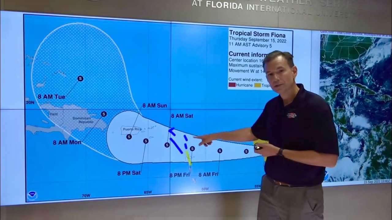 9/15/22 NHC Live Tropical Update - YouTube