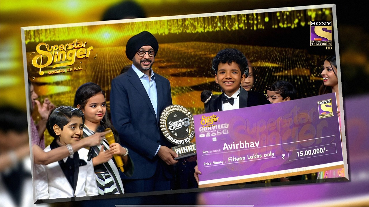 Avirbhav Winner Announce • Superstar Singer 3 | Superstar Singer Season ...