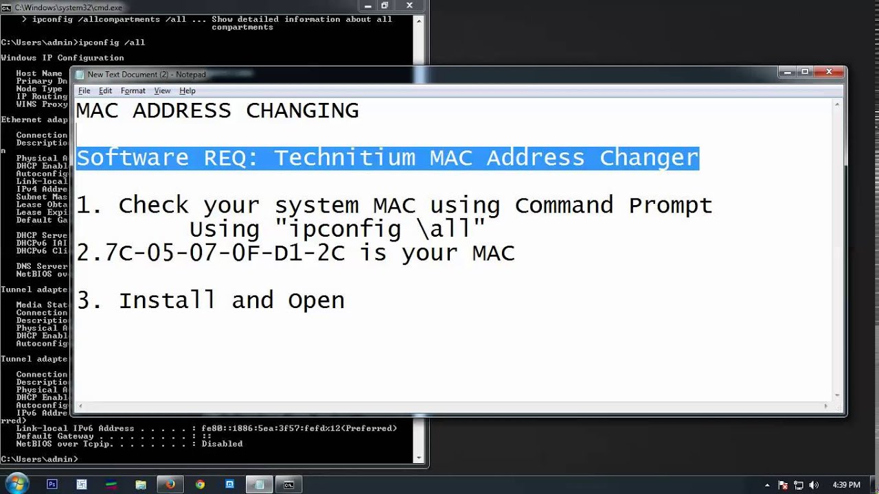 Spectrum Solutions Pondicherry,MAC Address changing to any desired MAC ...