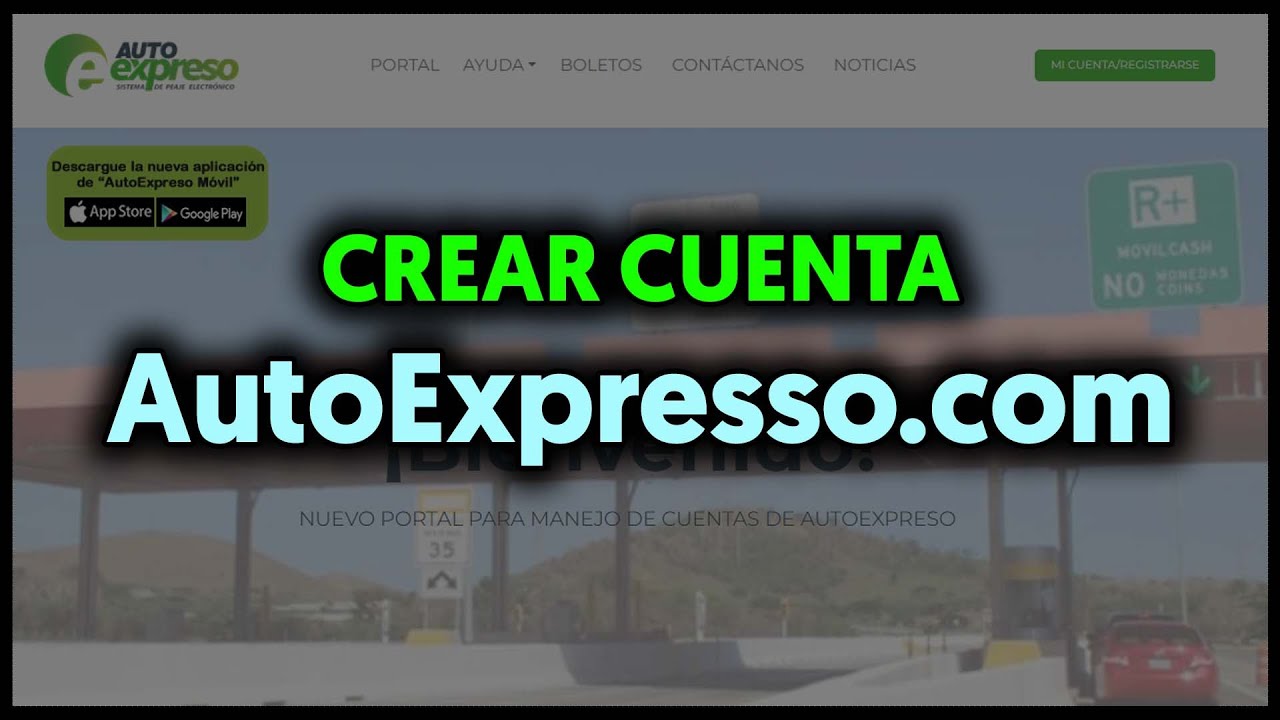 ️ Cómo CREAR CUENTA en AutoExpresso.com (Paso a Paso) - YouTube