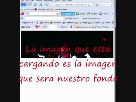 Tutorial para colocar color y o imagen su perfil chatango - YouTube