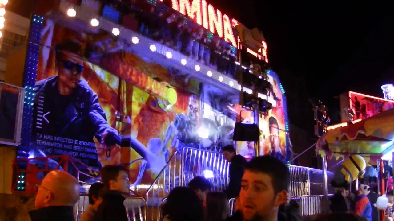 Alan Jenkins' Terminator @ Wells Carnival Fair 2014 - YouTube