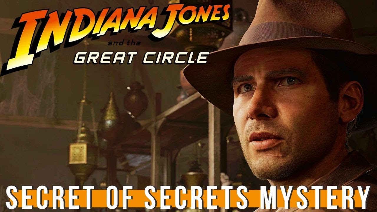 Indiana Jones and the Great Circle - Secret of Secrets Mystery safe ...