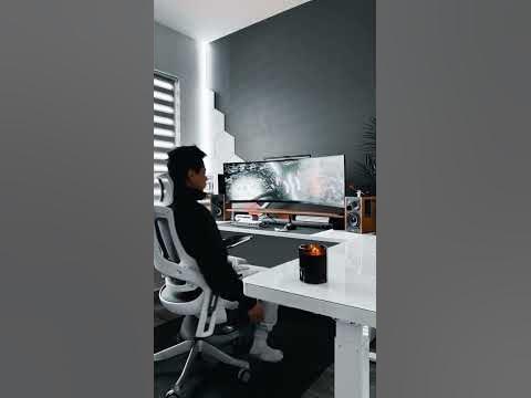 Clean PC setup video by cleandeskssetups #shorts - YouTube