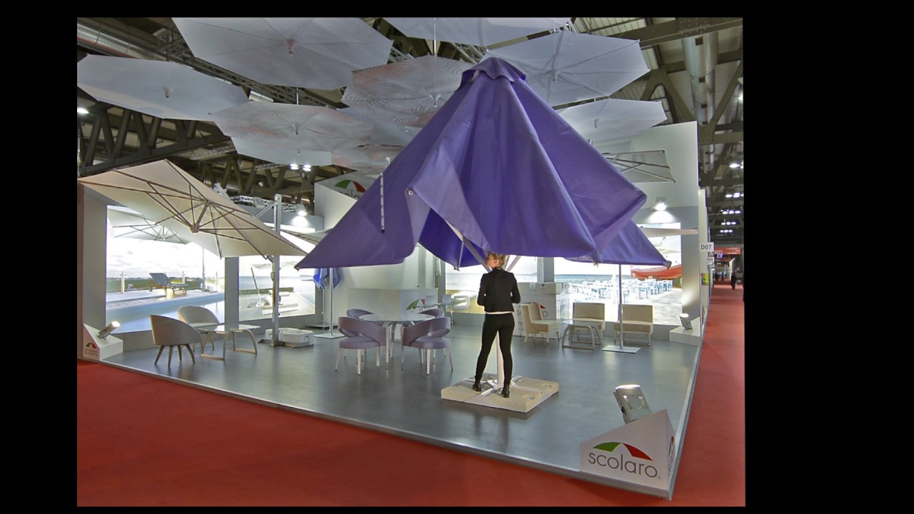 OPEN CLOSE CAPRI PARASOL - YouTube
