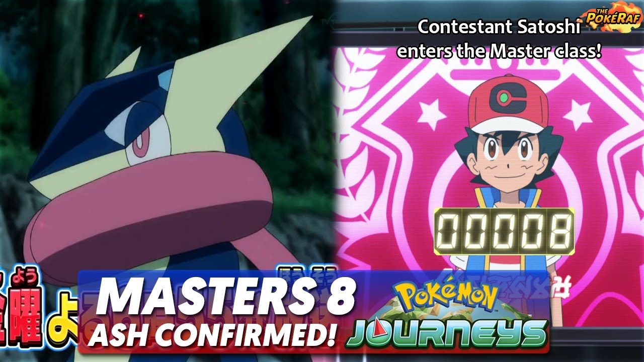ASH ENTERS MASTERS 8! MASTER CLASS ASH CONFIRMED! ASH REUNITES WITH ...