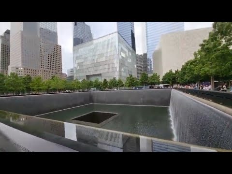 Inside the 9/11 Memorial Site! - YouTube