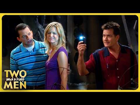 All That Business with the Burnt-Down House | Two and a Half Men