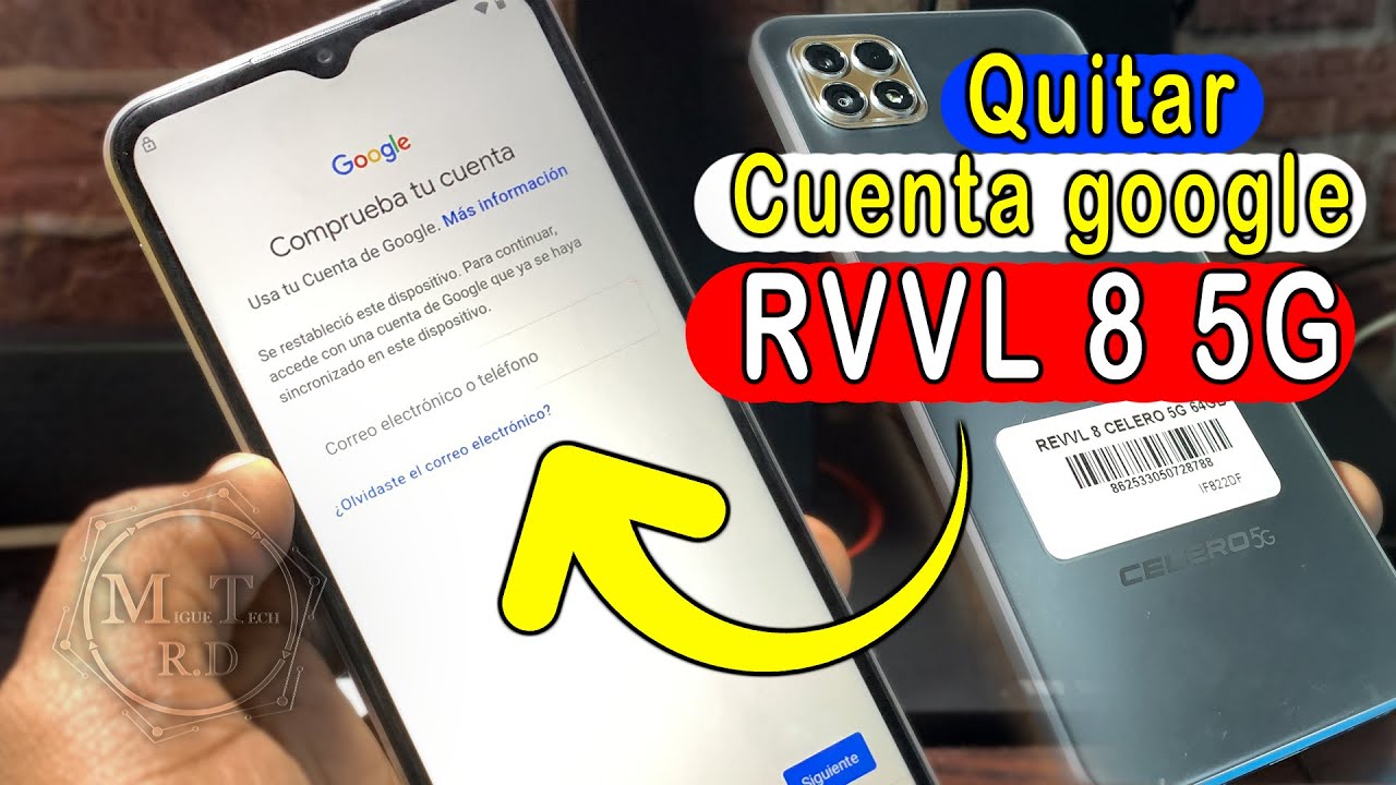 frp bypass Revvl 8 Celero 5G⎪eliminar cuenta google Revvl 8 Celero 5G ...