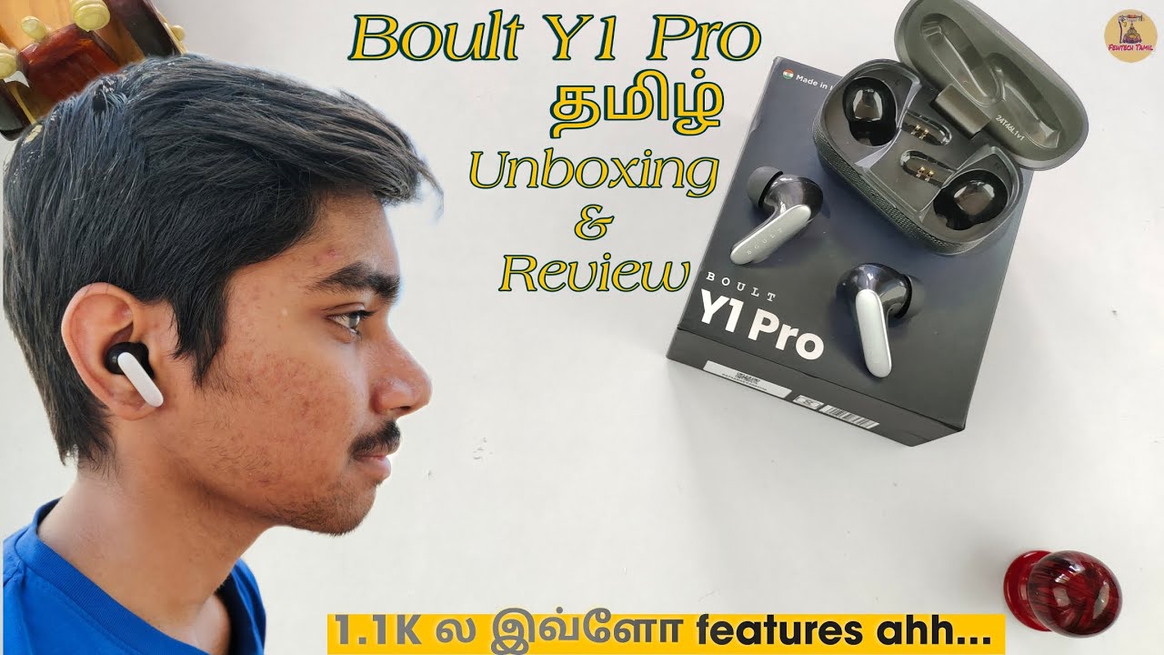Boult Y1 Pro Unboxing & Review// 1.1k ல இவ்ளோ features ahh....🤩//Few ...