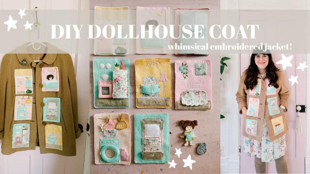 DIY Dollhouse Coat: Turn a Thrifted Jacket into a Whimsical Masterpiece ...