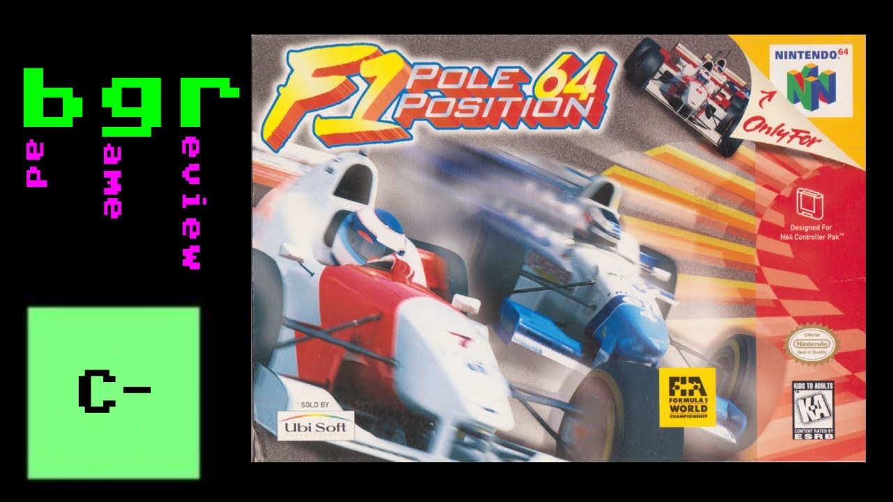 everyN64 - F1 Pole Position 64 - YouTube