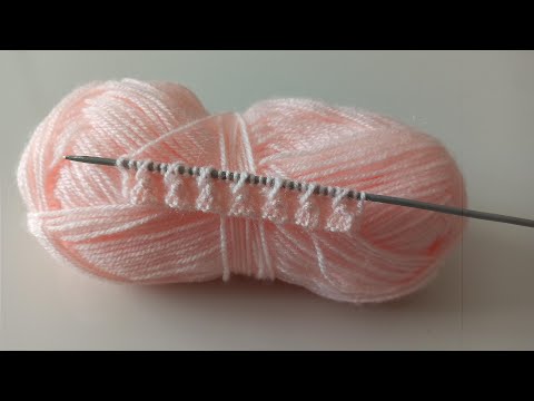 BAL GİBİ TATLI BİR ÖRGÜ MODELİ ☑️ İKİ ŞİŞ BEBEK HIRKA,YELEK MODELİ ☑️ KNİTTİNG PATTERNS