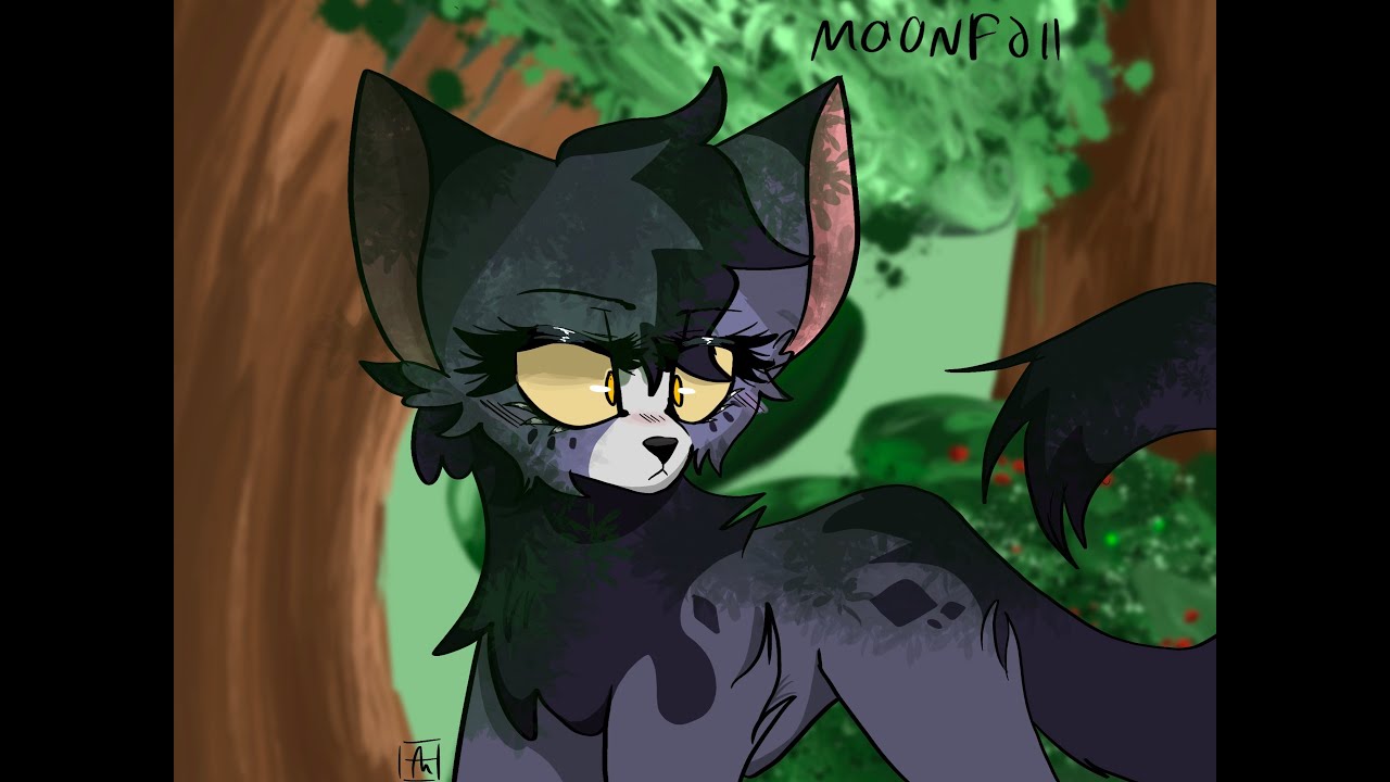 warrior cats OC speed-paint (moonfall) (read desc plz) - YouTube
