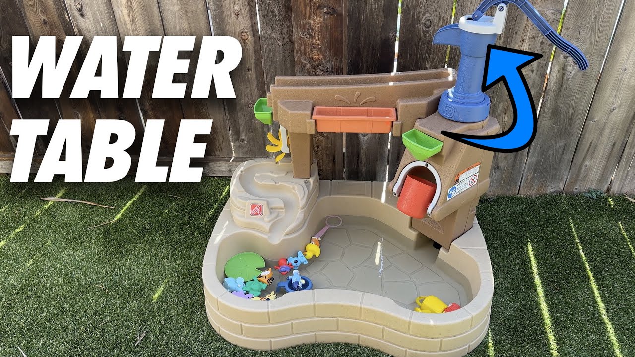 Step2 Pump & Splash Water Table Review: A Summer Must-Have - YouTube