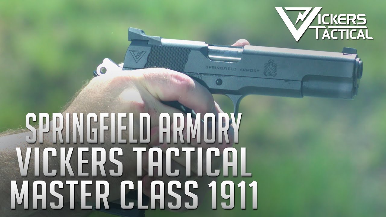 Springfield Armory Vickers Tactical Master Class 1911 - YouTube