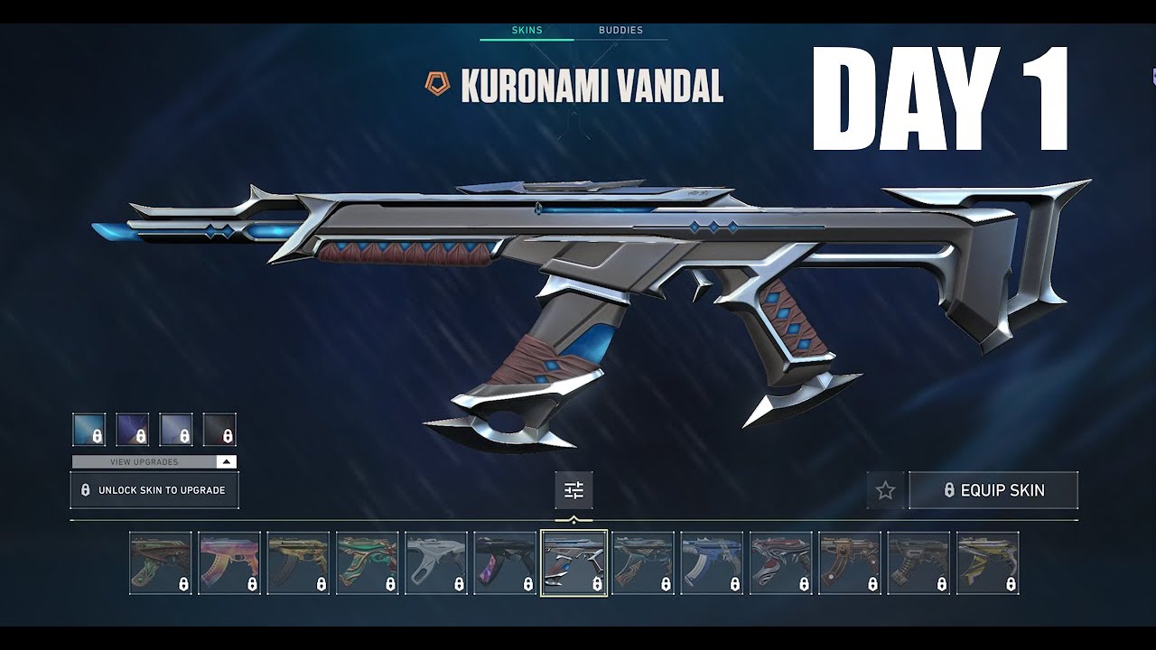 Day 3 of waiting for Kuronami Vandal - Valorant 🌪️ - YouTube