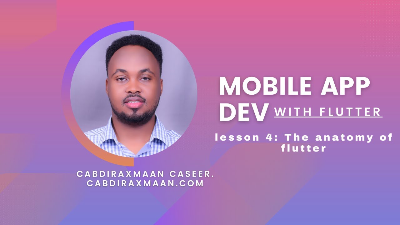 lesson 4 The anatomy of flutter - YouTube