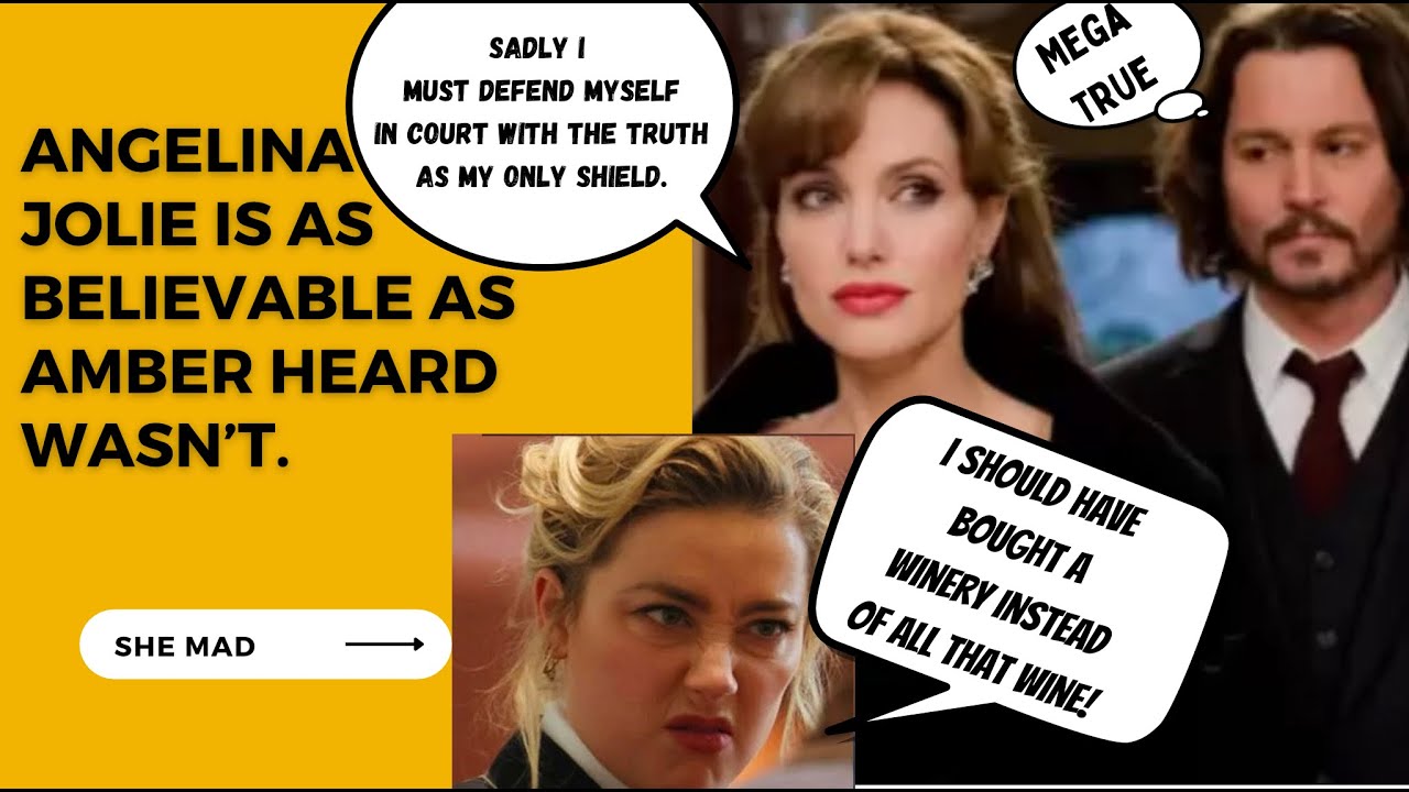 Angelina Jolie is no Amber Heard - YouTube