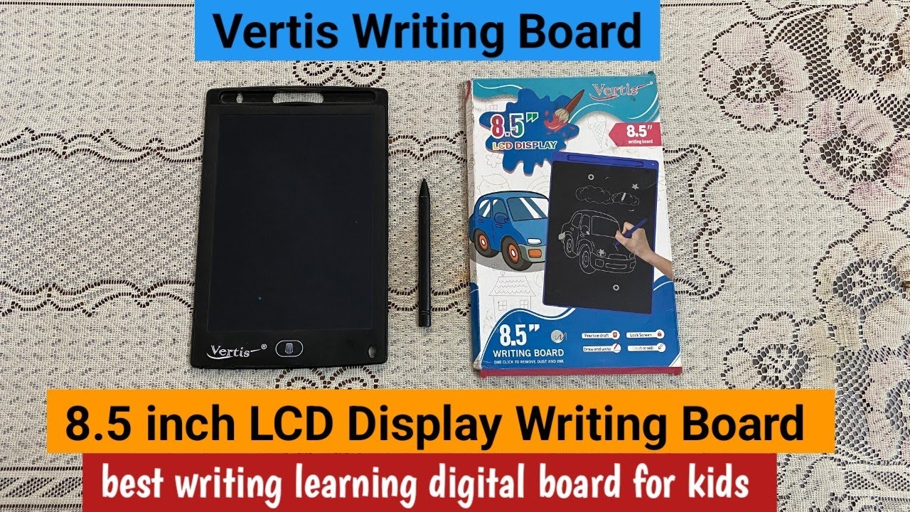 Vertis digital writing board | best 8.5 inch lcd display writing board ...