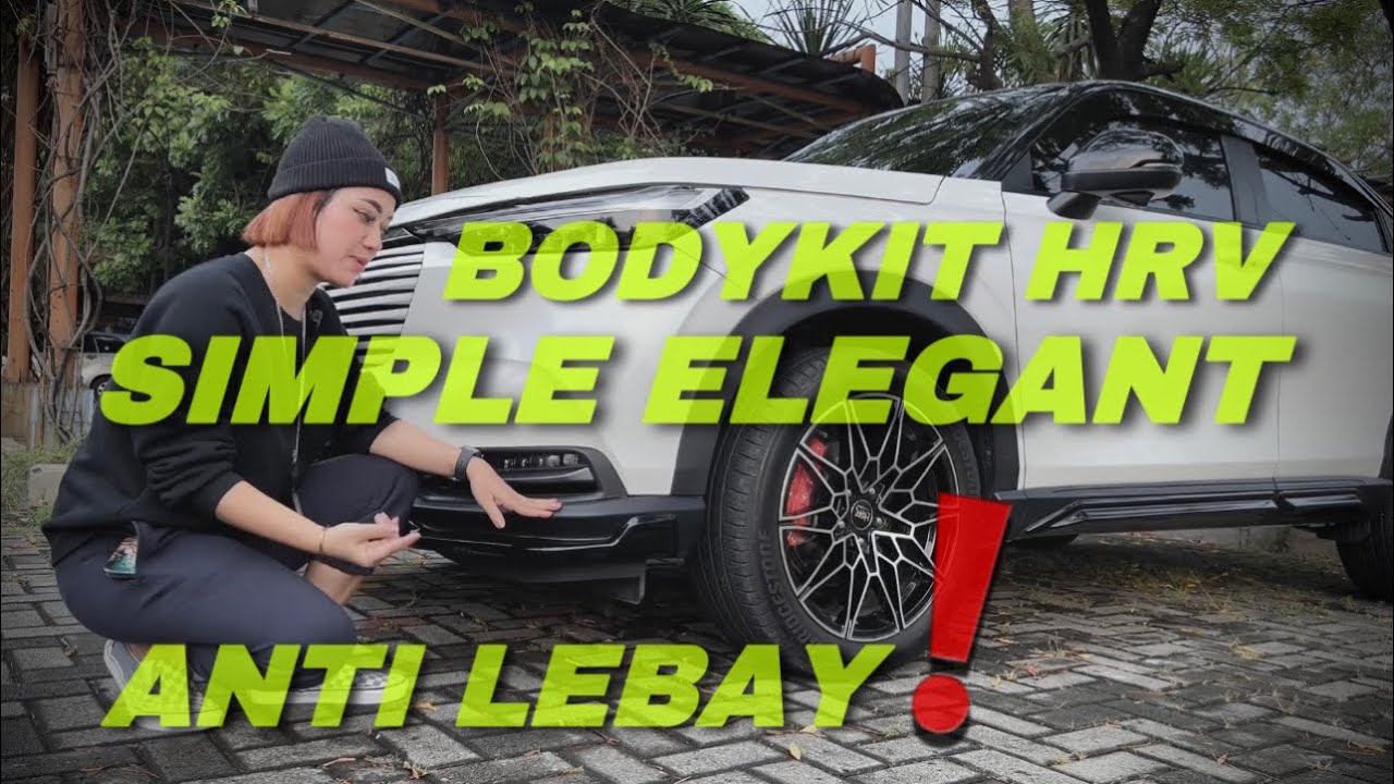 BODYKIT HRV MODULO BLACK GLOSSY MAKIN ELEGAN | HONDA ALL NEW HR-V SE ...