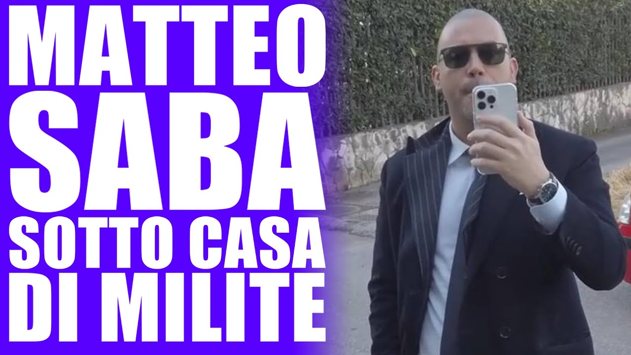 Il CERBERO PODCAST reacta al VIDEO di MATTEO SABA che va sotto casa di ...