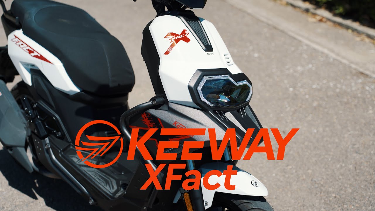 Keeway Fact X 125: Αλλάζει τα δεδομένα στο mobility - YouTube