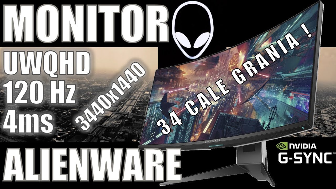Monitor Alienware AW3418DW Unboxing i Recenzja! - YouTube