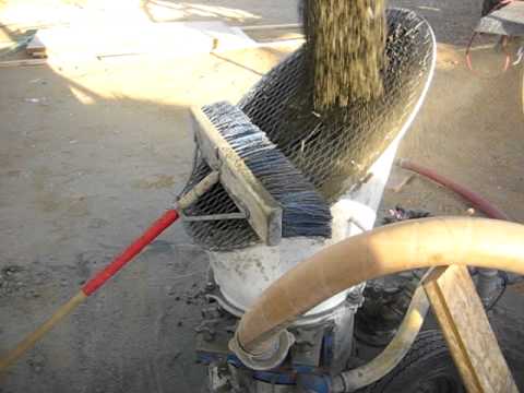 Gunite Machine - YouTube
