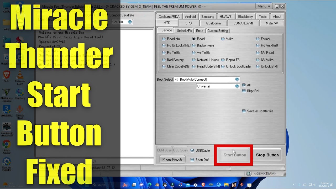 Miracle Thunder Start Button Not Working | How to Solve It Quickly - YouTube