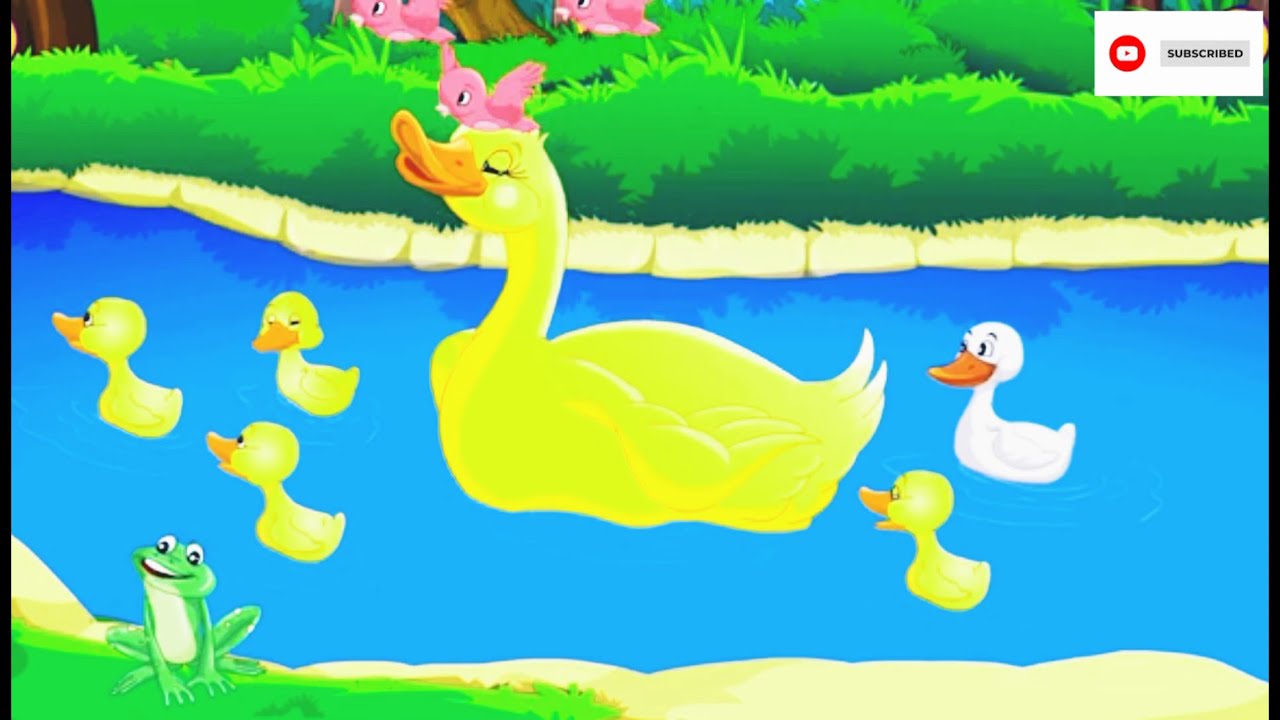 The ugly duckling story for kids / Cartoons for child - YouTube
