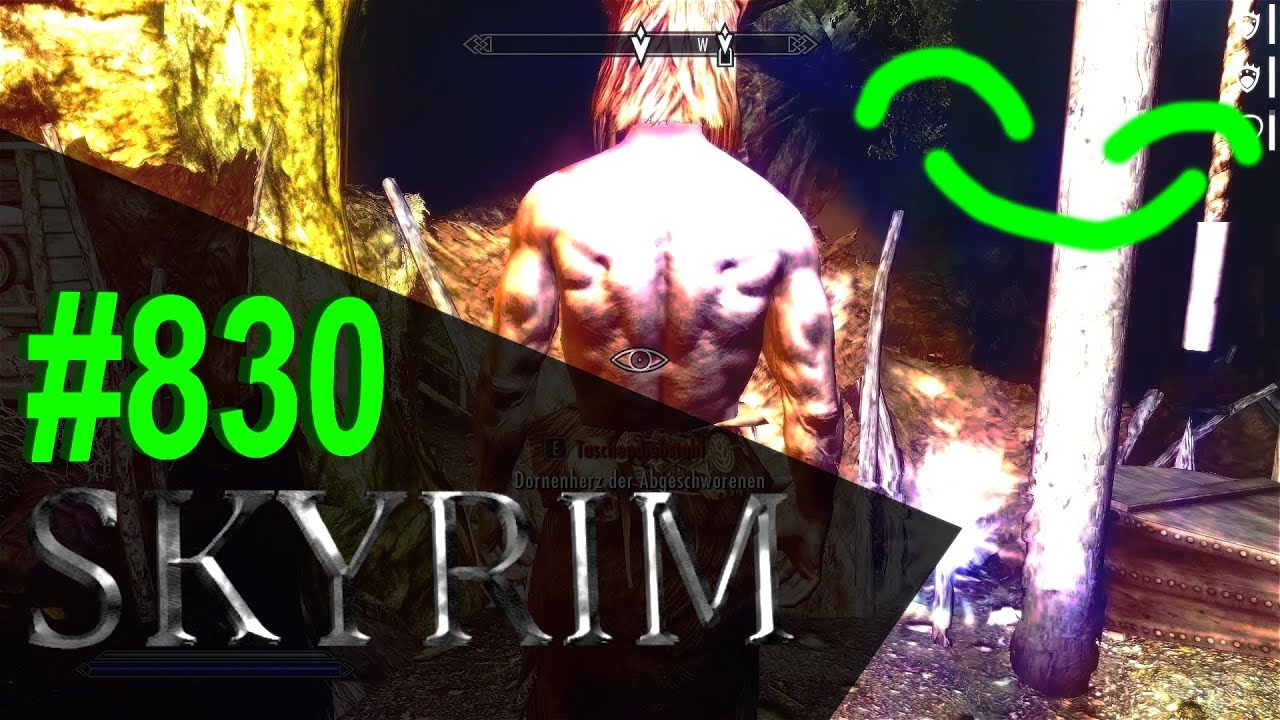 Skyrim #830 Deutsch] [HD] "Dornenherz Instakill" Let's Play Skyrim ...