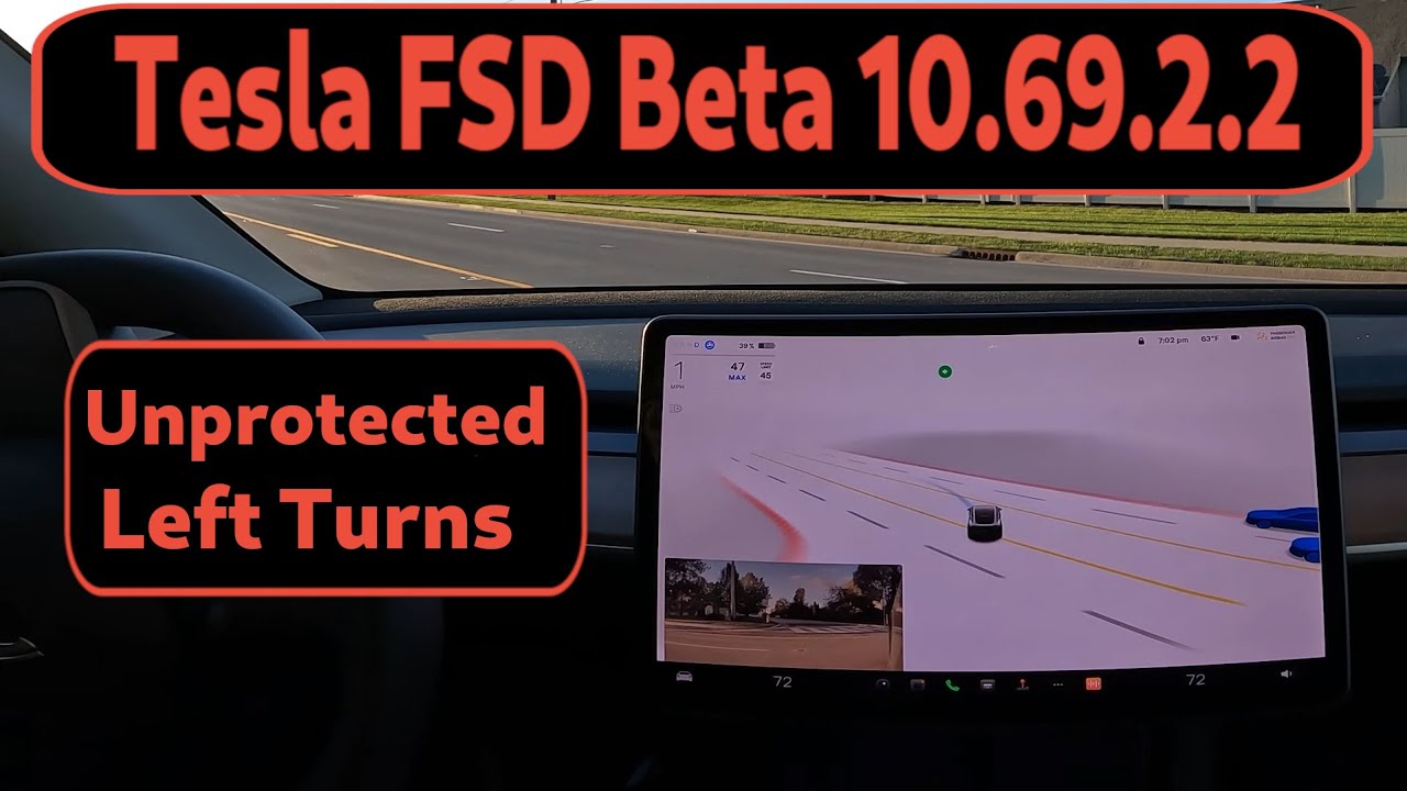 Work needed for unprotected lefts into shared turn lane - Tesla FSD ...