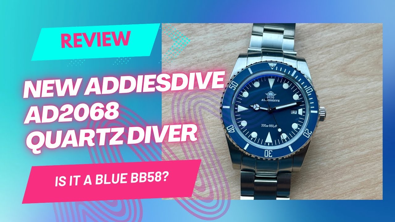 New Addiesdive AD2068 - this one looks like the blue BB58 - YouTube