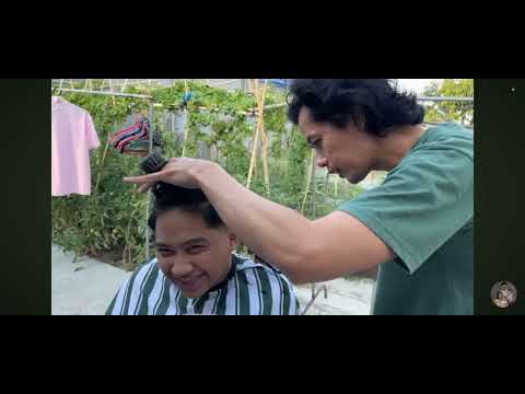 nag pagupit c kuya dave pogi - YouTube