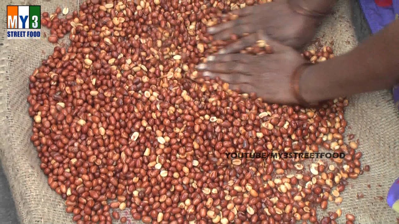 Peanut Peeling | Peeling Techniques | | Rajahmundry STREET FOOD street ...