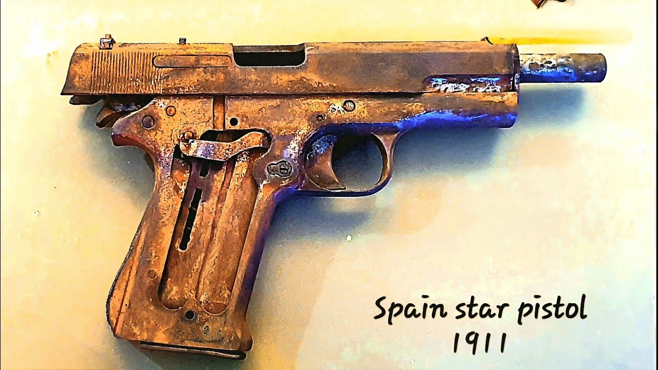 Gun Restoration - Rusted Pistol Restoration - YouTube