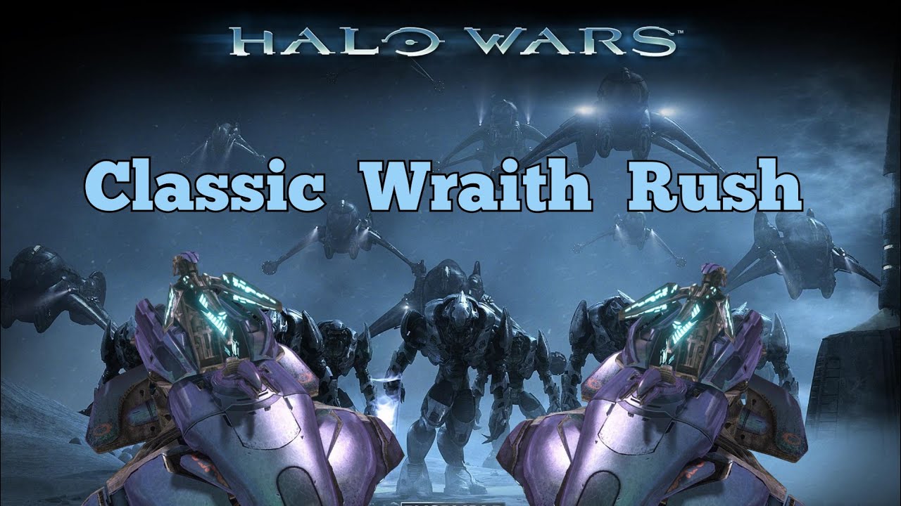 Halo Wars - Classic Wraith Rush vs Legendary AI - YouTube