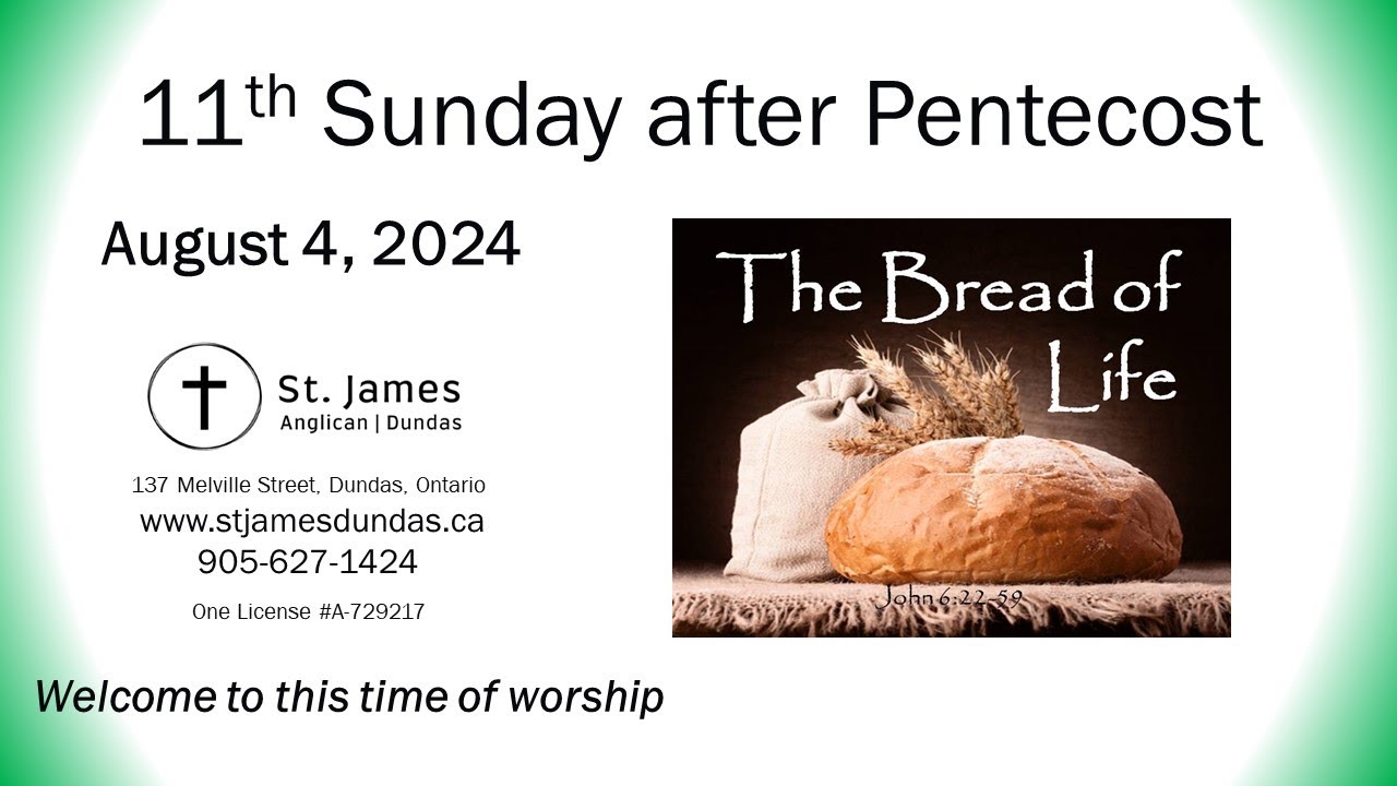Sunday Eucharist, August 4, 2024 - YouTube