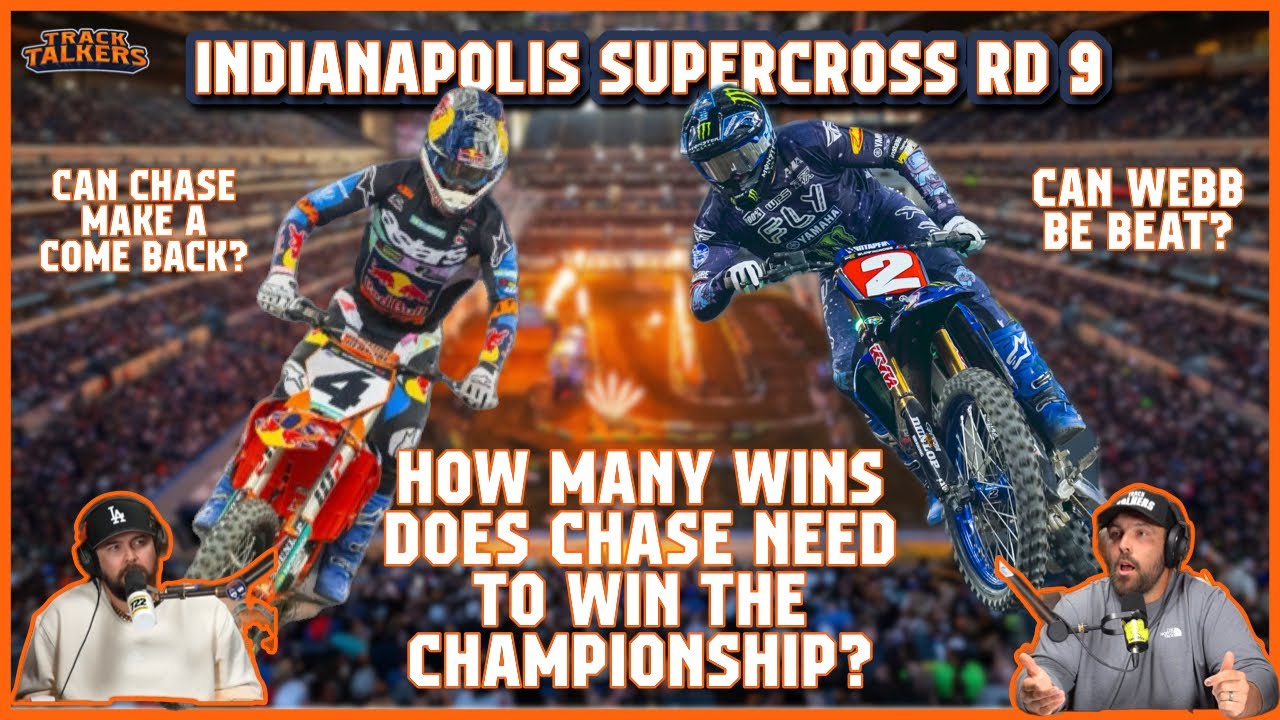 INDIANAPOLIS SUPERCROSS RD 9 - 2025 - CADE CLASON & MICHAEL ANTONOVICH ...