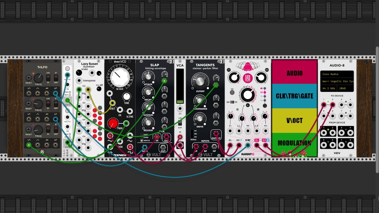Tiny VCV Rack patch n°26 - YouTube