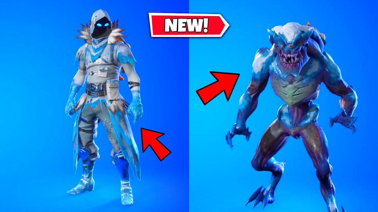 Polar Legends Pack & Frozen Legends Pack Full Showcase + Skins Fortnite ...