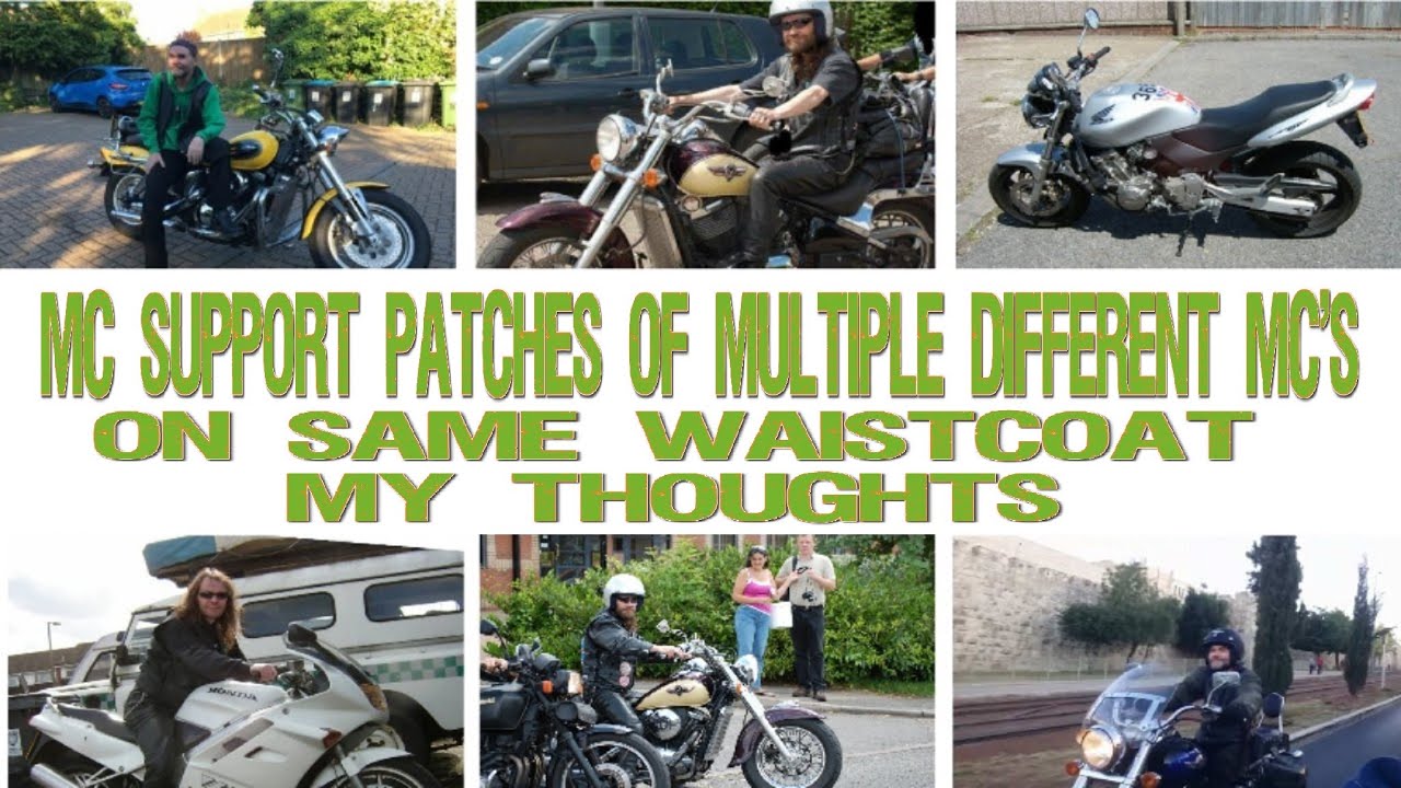 MC SUPPORT PATCHES OF MULTIPLE DIFFERENT MC's ON SAME WAISTCOAT - MY ...