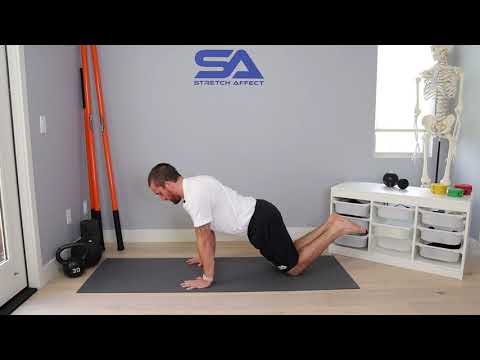 Scapula End Range Rotations - Modified Quadruped/Push-up - YouTube