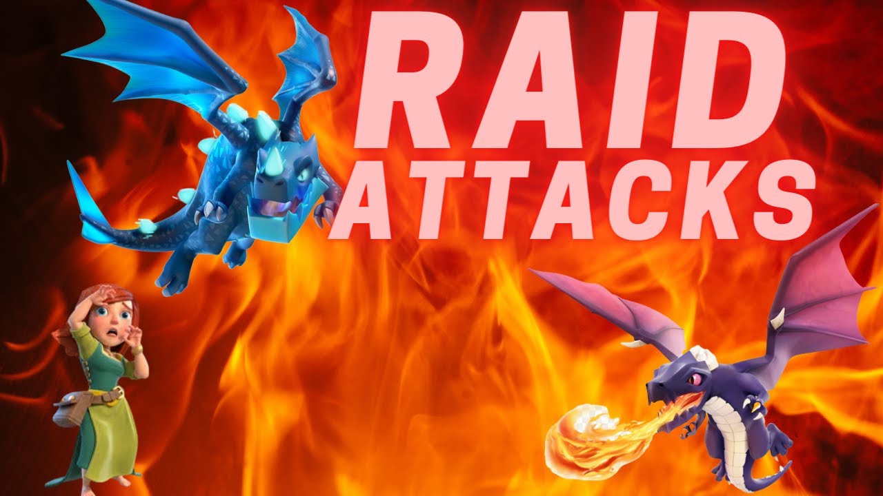 5 Raid Attacks On My Base. - YouTube