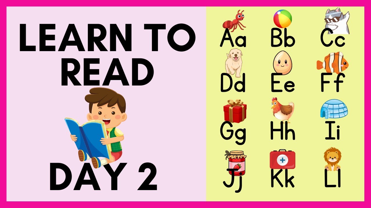 Steps in Reading DAY 2 -- Learn to Read -- Letter Sounds with Word ...