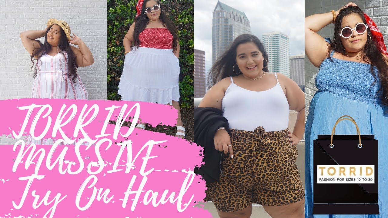 MASSIVE TORRID FASHION HAUL | SUMMER PLUS SIZE FASHION - YouTube