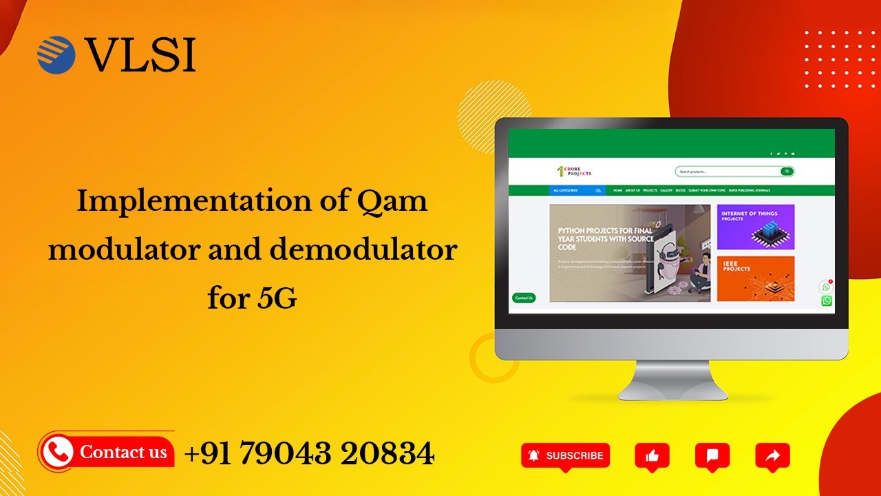 Implementation o QAM modulator and demodulator for 5G - YouTube